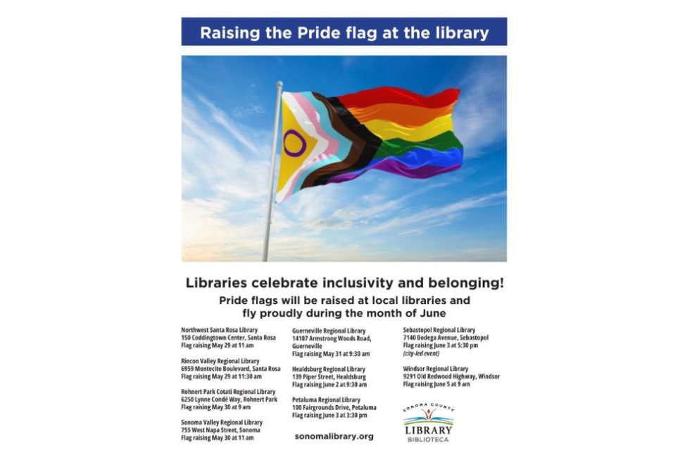 Thank You Sonoma County Libraries|Face to Face | Sonoma County